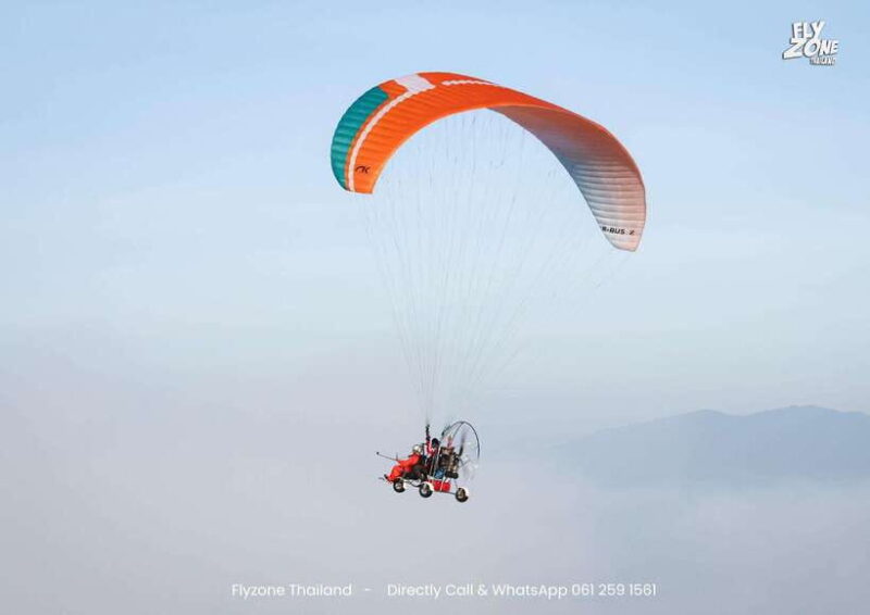 Chiang Mai: Flyzone Thailand Paramotor for 2 People - What the Itinerary Looks Like