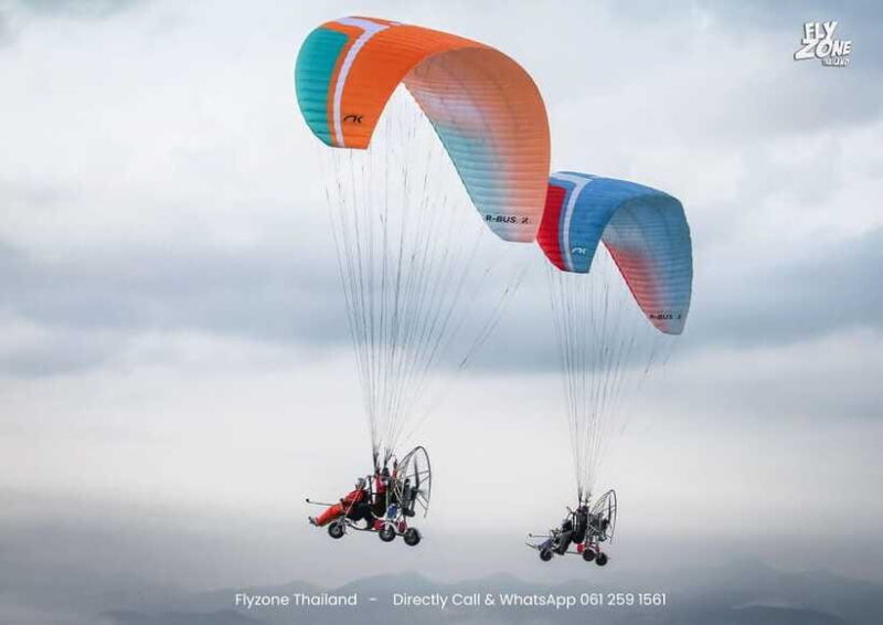 Chiang Mai: Flyzone Thailand Paramotor for 2 People - The Sum Up
