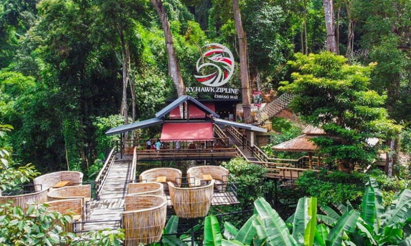 Chiang Mai: Skyhawk Zipline with Optional ATV Ride - Key Points