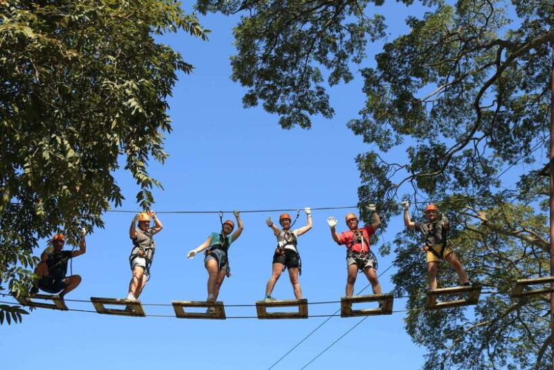 Chiang Mai: Zipline & High Rope Park with Lunch & Transfer - What to Expect at Phoenix Adventure Park