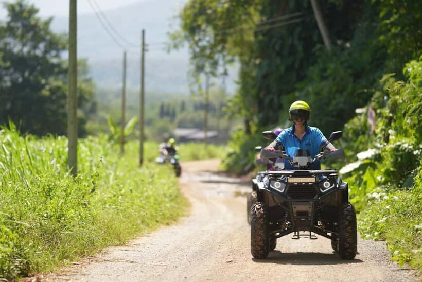 Chiang Mai:ATV 2-3 hrs. & Elephant Feeding&Rafting&Waterfall - Key Points: