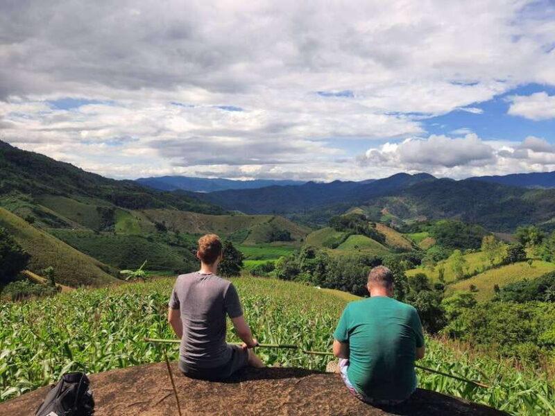 Chiang Rai Jungle Trek & Bamboo Tube Cooking Adventure - Relaxing at Pasoet Hot Springs