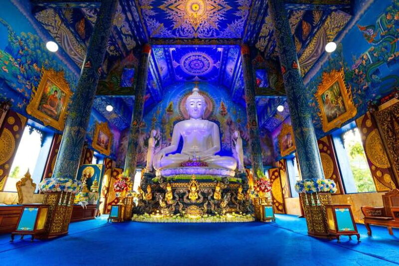 Chiang Rai Tour: White & Blue & Big Buddha (Red)Temples - Key Points