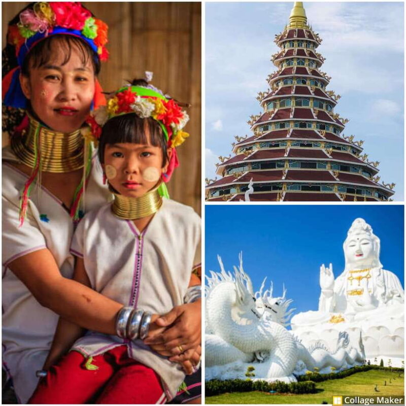 Chiang Rai: White, Blue, Red Temples, Long Neck Tour - The Iconic White Temple (Wat Rong Khun)
