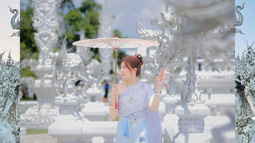 Chiang Rai:Photos of traditional Thai costumes,White Temple - Practical Details and Tips for Travelers
