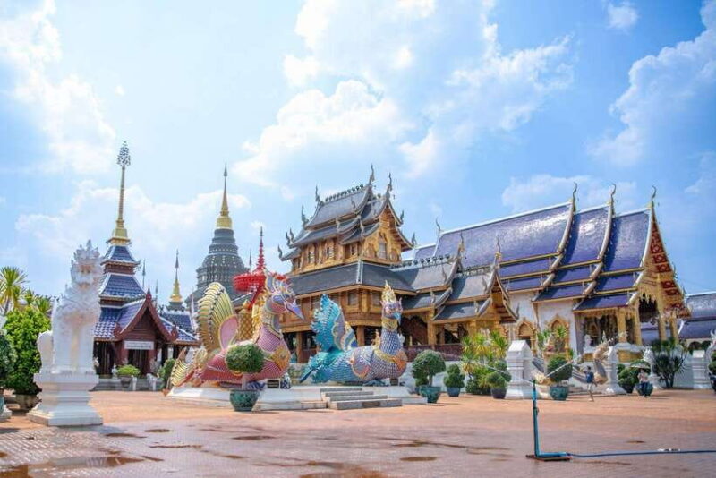 Chiangma: Wat ban den, Blue Temple & Sticky Waterfall. - The Itinerary — What You’ll Experience