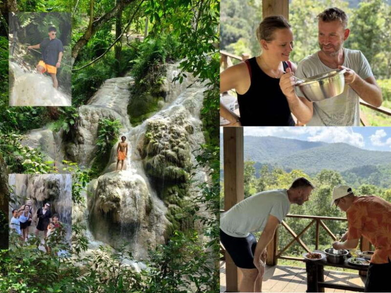 Chiangmai : Sticky Waterfall & glamping style cooking class - What’s Included in the Tour?