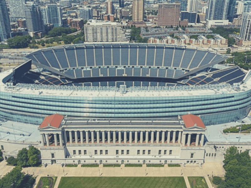Chicago: Chicago Bears Football Game Ticket at Soldier Field - Key Points