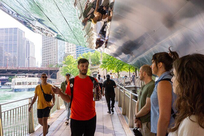Chicago's Riverwalk & History 2 Hour Small Group Walking Tour - Stops 5-7: Centennial Fountain, The St. Regis Chicago, NBC Tower (15 minutes total)