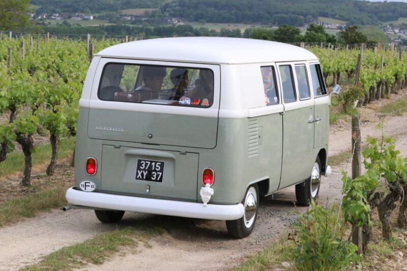 Chinon Vintage Tour: Tour the town in a Combi VW - Wine Tasting and Cultural Highlights