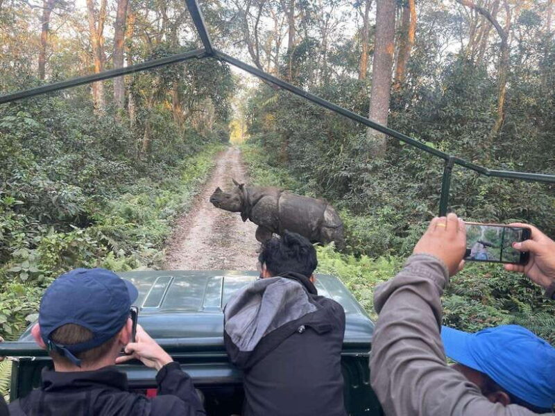 Chitwan: Jeep Safari and Canoeing Adventure with Guide - Key Points