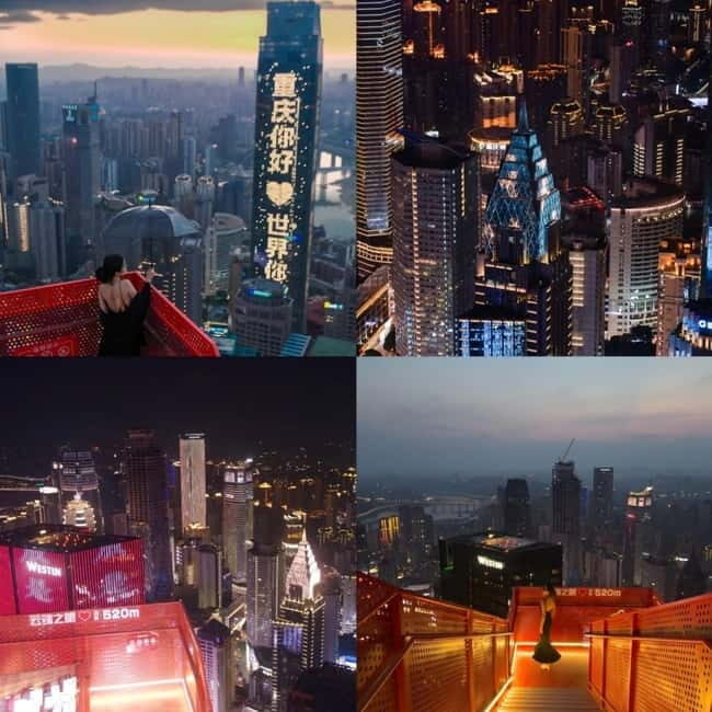 Chongqing: 520m-high Eye Skyview Deck Ticket for Adult - Key Points