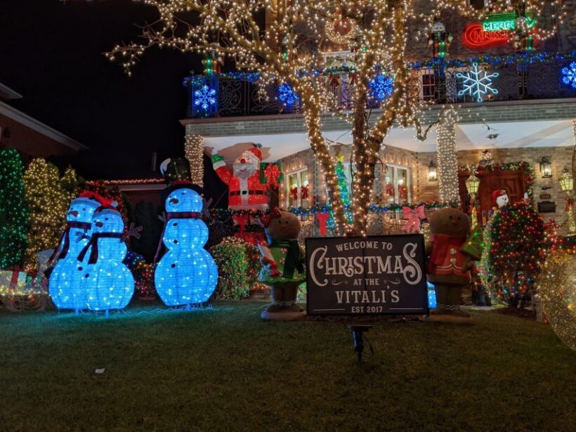 Christmas Light Night tour - Key Points
