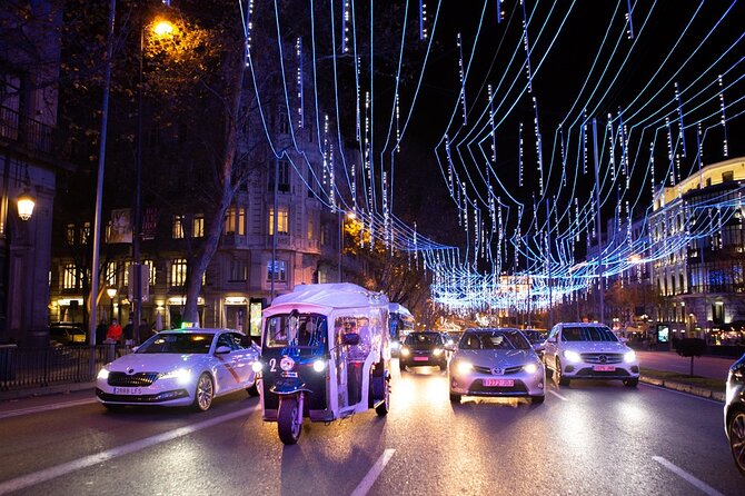 Christmas Lights Tour in Madrid in Private Eco Tuk Tuk - Positive Guest Experiences