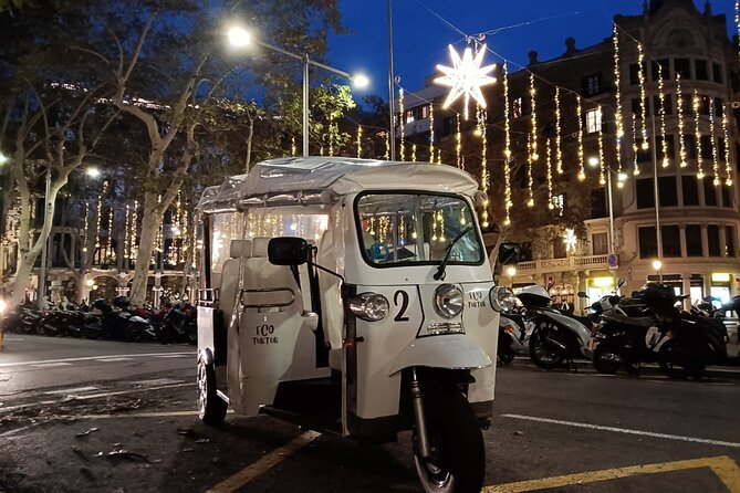 Christmas Lights Tour of Barcelona in Private Eco Tuk Tuk - FAQs