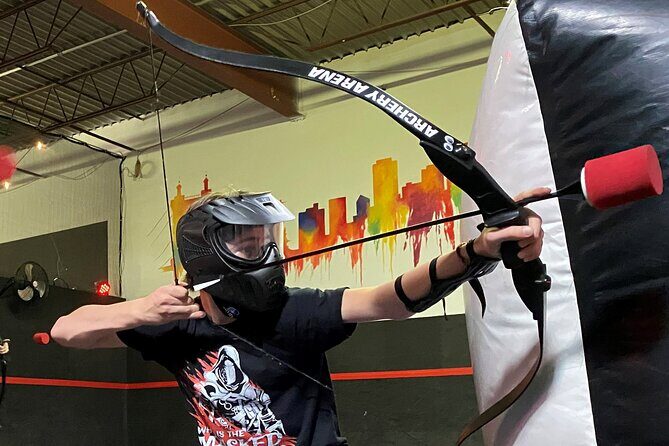 Cincinnati 60 Minute Indoor Archery Dodgeball Experience - Key Points