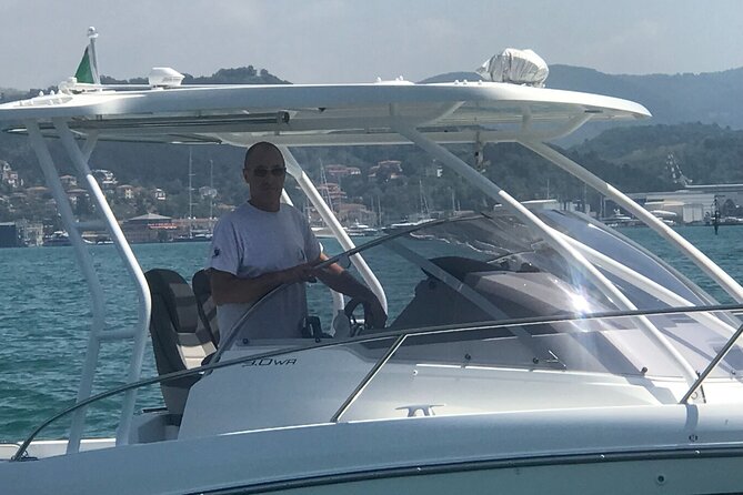 Cinque Terre and Portovenere Private Boat Tour From La Spezia - Boat Features and Amenities