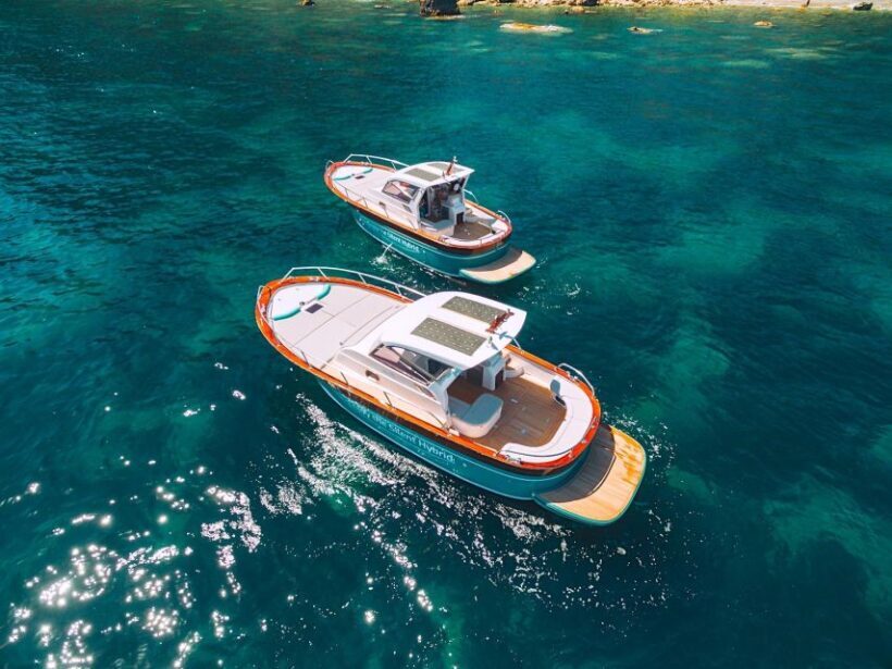 Cinque Terre: Hybrid Boat Tour with Swimming Stop - Swimming and Scenic Stops