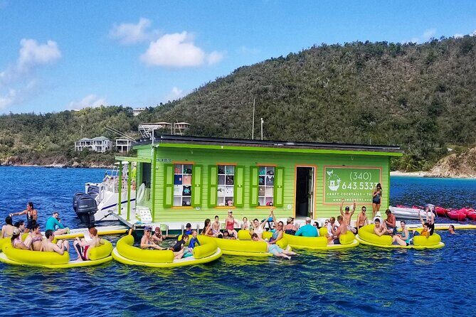 Circle the Island of St. John | Lunch stop at Lime Out (Taco Boat) - Key Points