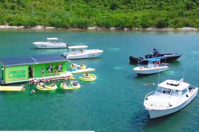 Circle the Island of St. John | Lunch stop at Lime Out (Taco Boat) - Introduction to the Experience