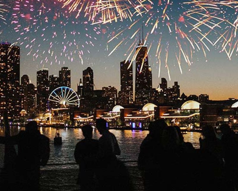 City Cruises Chicago: Lake Michigan Fireworks Dinner Cruise - Key Points