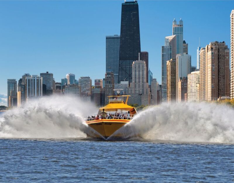 City Cruises Chicago: Seadog Lakefront Speedboat Ride - The Thrill of the Ride