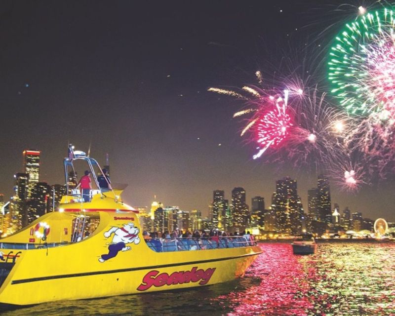 City Cruises Chicago: Seadog Speedboat Lake Firework Cruise - The Experience of the Fireworks and Views