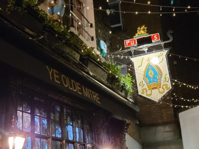 City of London Historic Pub Walking Tour - What You Get and What It Means for You
