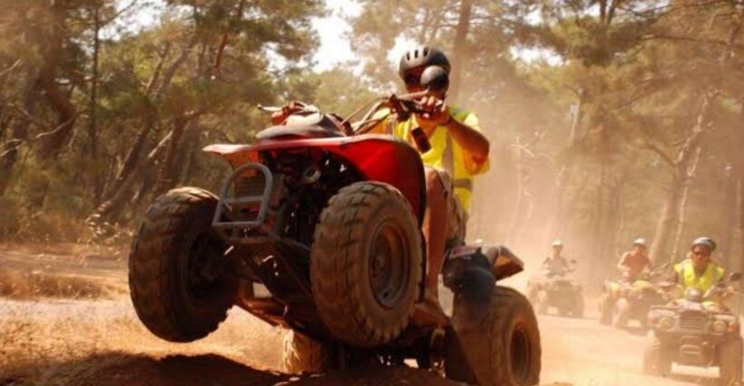 City of Side: Forest Quad-Bike Tour with Hotel Transfers - Key Points