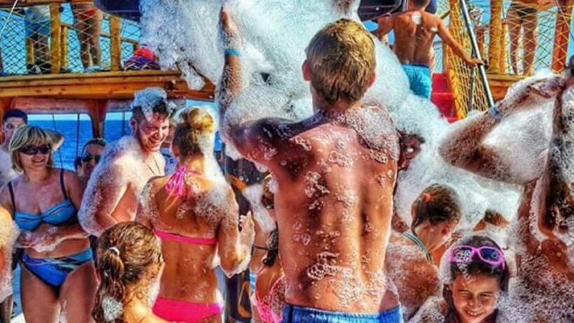 City of Side: Full-day Boat Tour with Lunch & Foam Party - Staff and Guides