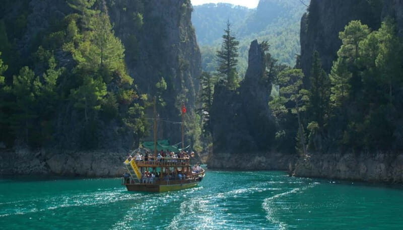 City of Side: Green Canyon Boat Trip w/Unlimited Soft Drinks - Transportation, Duration, and Practicalities
