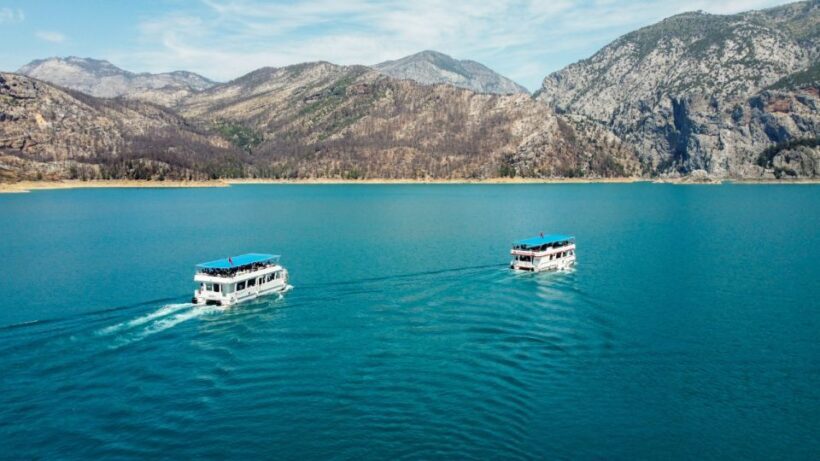 City of Side: Green Lake Boat and Cabrio Bus Tour - Key Points