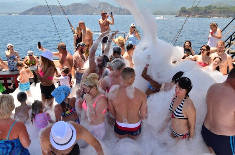 City of Side:Boat Trip with Temple Views, Lunch & Foam Party - The Sum Up