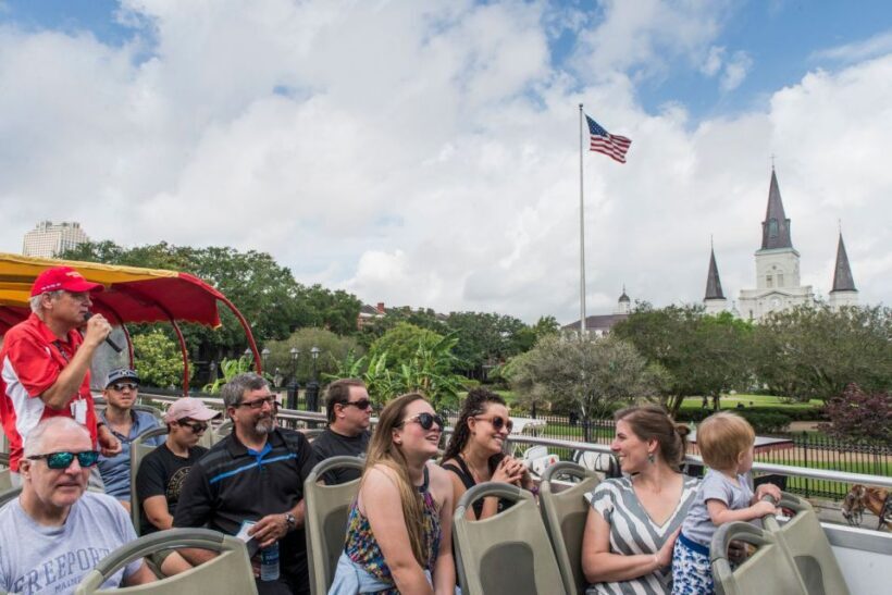 City Sightseeing New Orleans HOHO Bus Tour & Bookable Extras - The Guided Tours Included