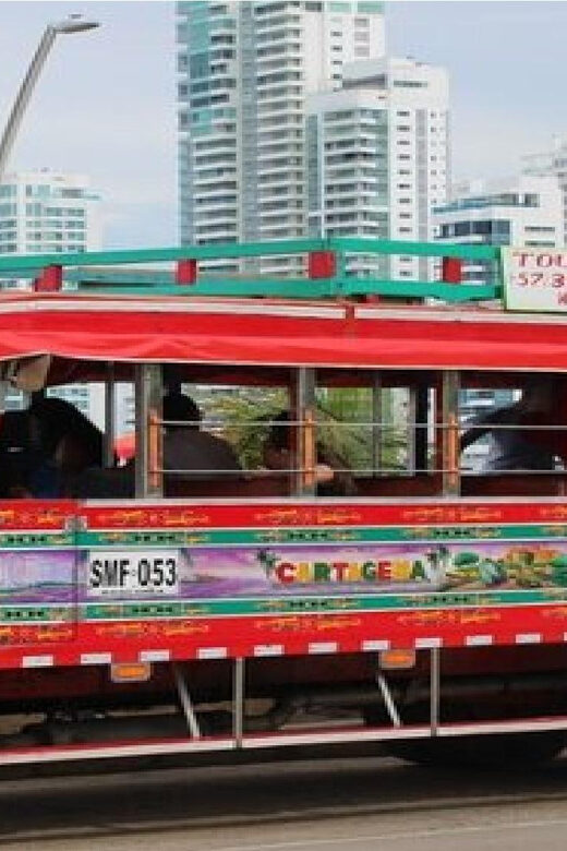 CITY TOUR IN TYPICAL CHIVA Cartagena - An Overview of the Cartagena Chiva Experience
