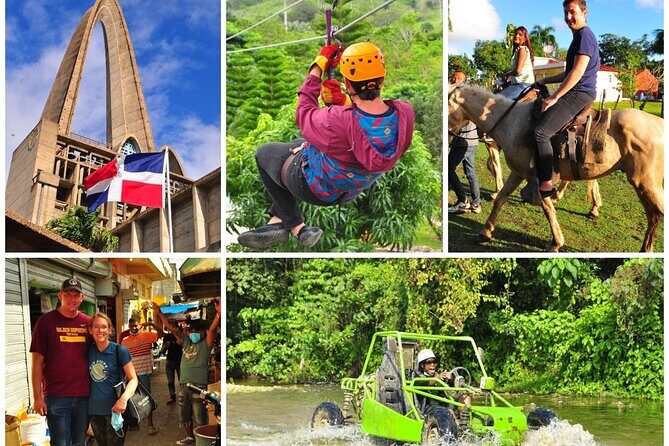 City Tour with Horseback Riding, Zipline, and Dune Buggy at the Countryside - Key Points