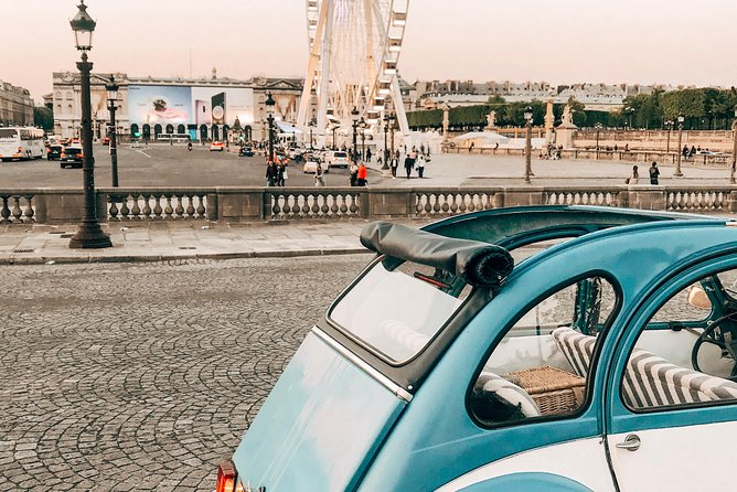 Classic Tour of Paris in 2CV CITROEN - The Charm of a Private Tour Experience