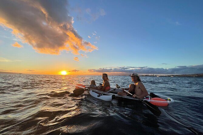 Clear Bottom Glassy Kayak Rental | MAUI | Safe and Stable Kayaks - Who Will Love This Experience?