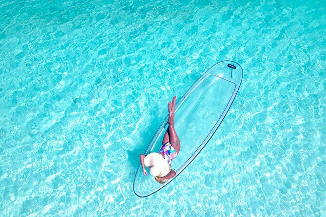 Clear kayak Drone photoshoot - The Sum Up