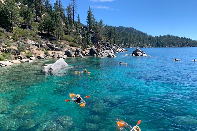 Clear Kayak Paddle Tour at Sand Harbor - Included Equipment and Amenities