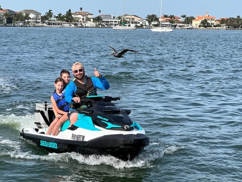 Clearwater: Dolphin Jet Ski Tour - 1 SKI FOR UP TO 3 PEOPLE - Safety and Restrictions