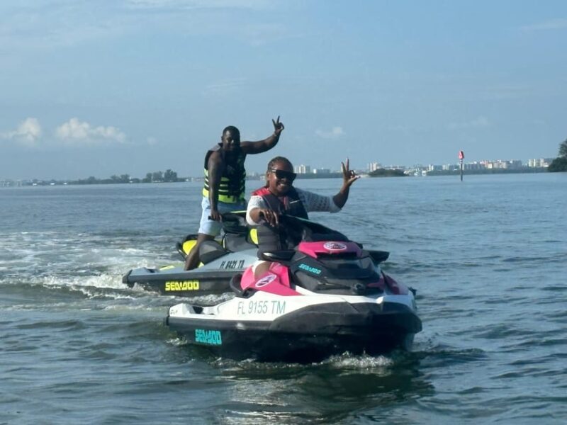 Clearwater: Dolphin Jet Ski Tour - 1 SKI FOR UP TO 3 PEOPLE - The Sum Up