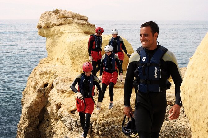 CLIFF JUMPING Tour - Coasteering in Albufeira - The Thrill of Coasteering in Albufeira