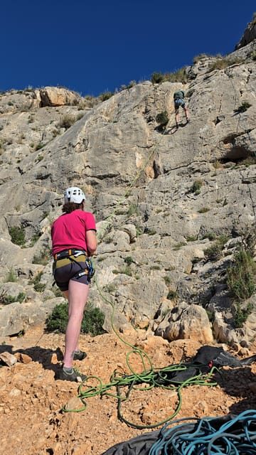 Climbing baptism in Alicante - The Natural Settings and Climbing Challenges