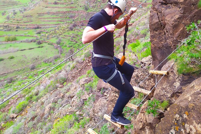 Climbing + Zipline + via Ferrata + Cave. Adventure Route in Gran Canaria - Safety Measures and Guidelines