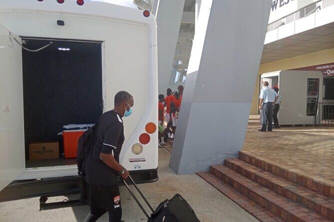 Coaches shuttle groups with luggages tag along - An Overview of the Service