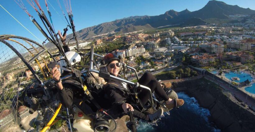 COAST: Fly over the coasts of Tenerife by Paratrike! (20min) - Discovering Tenerife from Above: A Paratrike Adventure with Daydream Paragliding