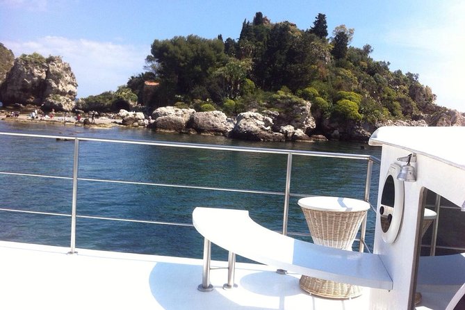 Coast to Coast from Taormina -2 HOURS MINI- CRUISE ISOLABELLA - FAQs