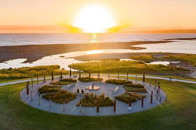 Coast to Vineyards Self-Guided Scenic Cycle Tour from Napier - The Coastal Trail and the Atea A Rangi Star Compass