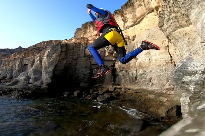 Coastering in Gran Canaria (Aquatic Route in the Ocean Cliffs) - Thrilling Activities Along the Cliffs